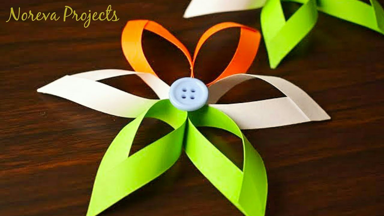 Tricolor Paper Flowers | DIY Craft Ideas for Independence Day ... Tricolor Paper Flowers | DIY Craft Ideas for Independence Day ...
