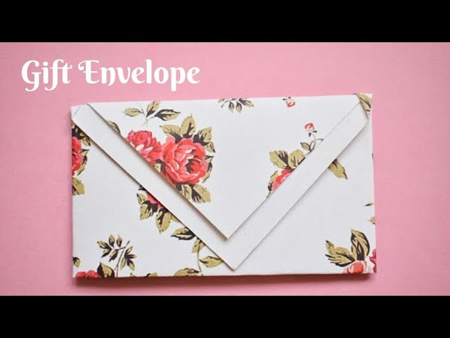 Easy Gift Envelope for Mother's Day | Mother's Day Gift Ideas | Paper ...