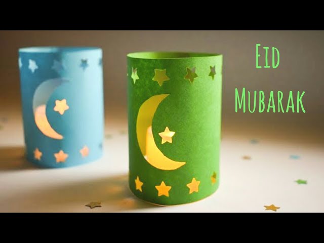 Easy EID Paper Lantern | EID Lantern Craft Ideas for Kids | Easy & Cute ...