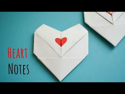 DIY Valentine's Day Letter Folding | Folding a Letter into a Heart ...