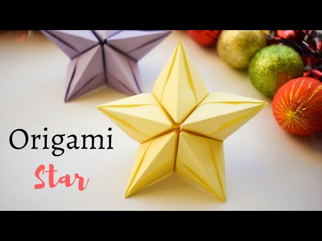 DIY Christmas Star | How to make Origami Christmas Star | Christmas ...